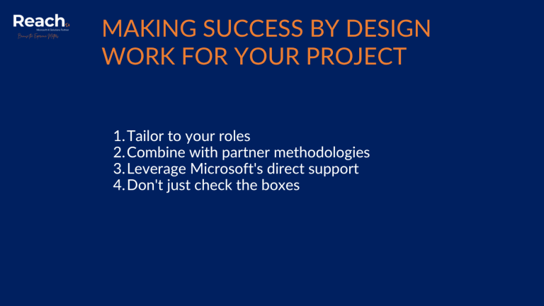 Microsoft Success by Design: A Framework for Scalable Solutions